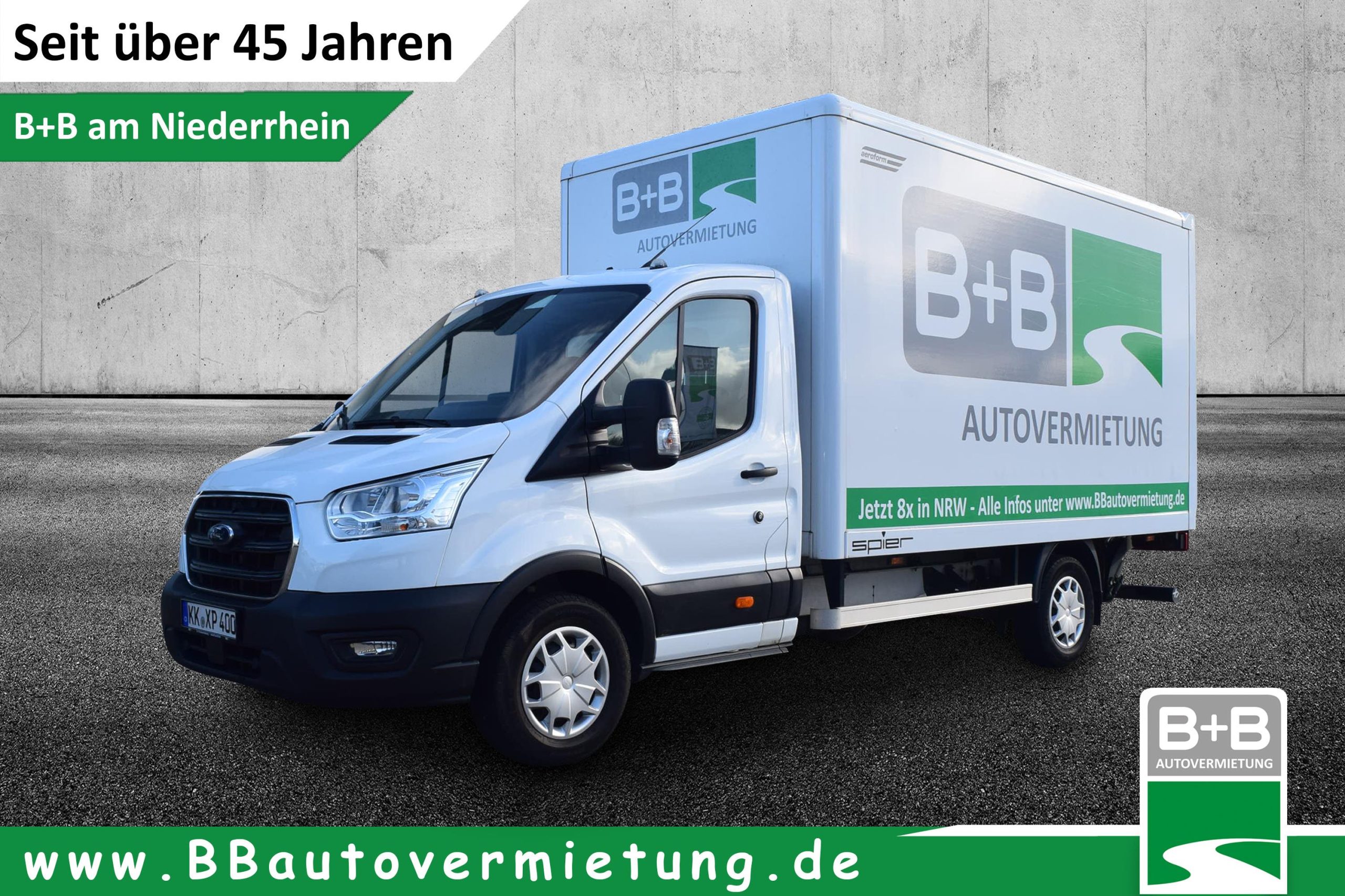 LKW 3.5t mit LBW - B+B Autovermietung
